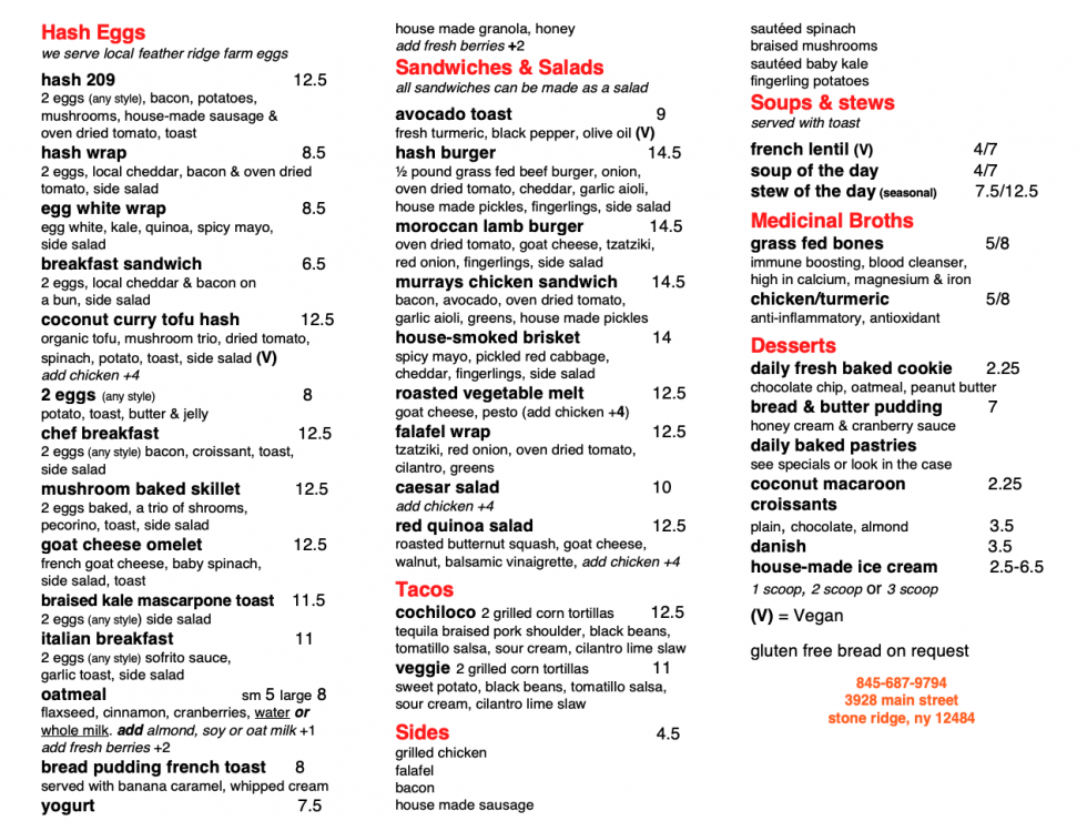 Local Organic Eats | Hash Food NY